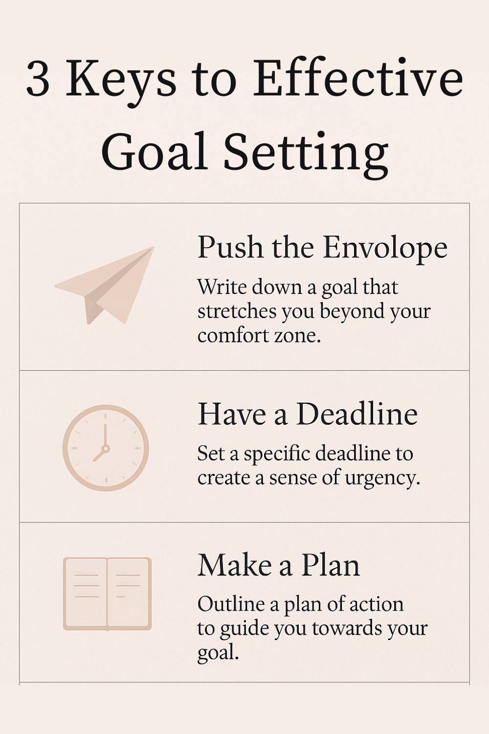 3 Keys to Effective Goal Setting - Life Coach Hub