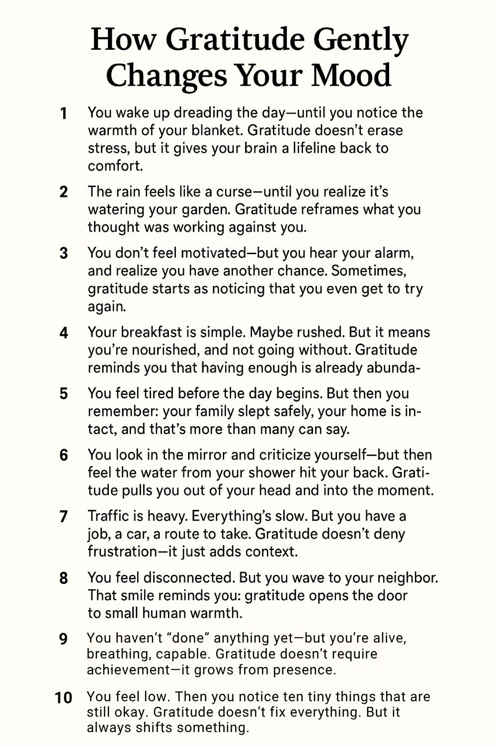 How to Change Your Mood By Showing Gratitude to the Universe - Life ...