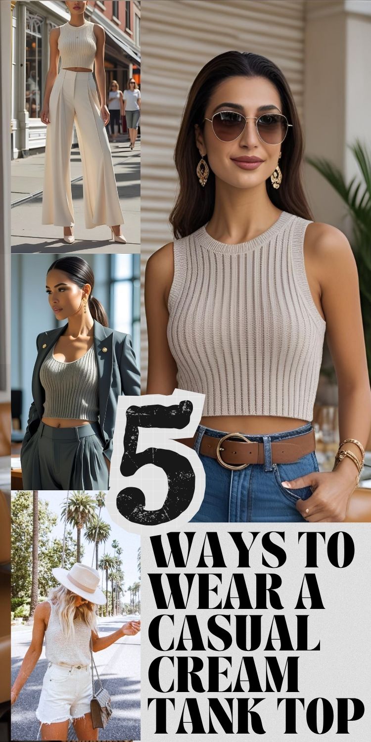 The Cream Knit Tank That Does It All - Life Coach Hub
