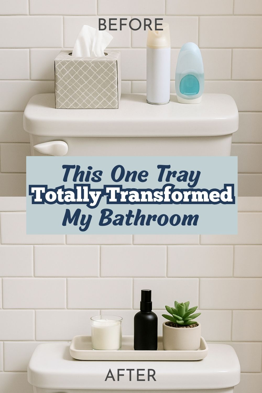 How One Tiny Tray Made My Bathroom Feel Finished - Life Coach Hub