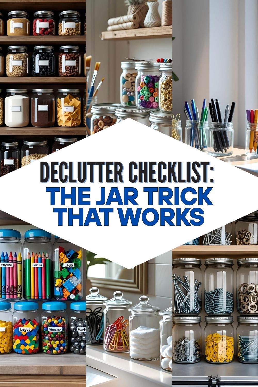 Repurpose, Reuse, Reorganize: The Glass Jar Storage Method That Works ...