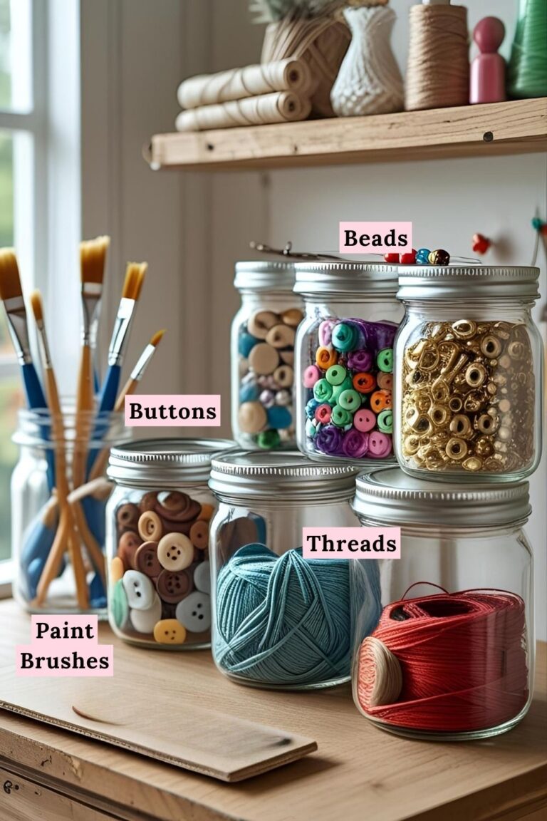 Repurpose, Reuse, Reorganize: The Glass Jar Storage Method That Works ...