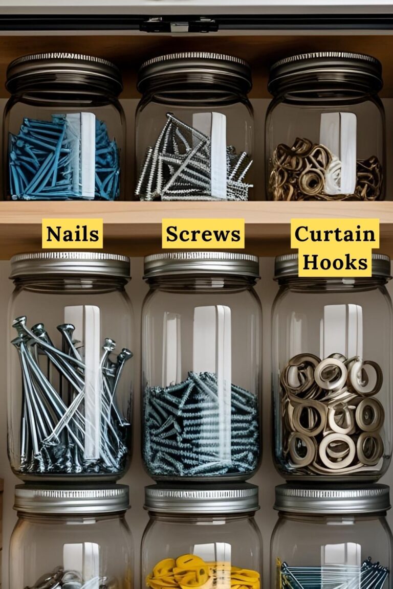 Repurpose, Reuse, Reorganize: The Glass Jar Storage Method That Works ...
