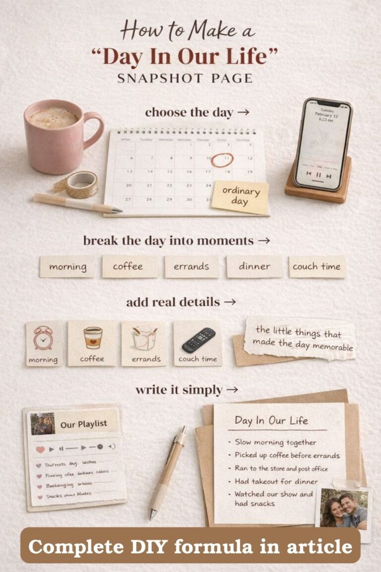 This “Day In Our Life” Snapshot Page Turned Ordinary Moments Into a ...