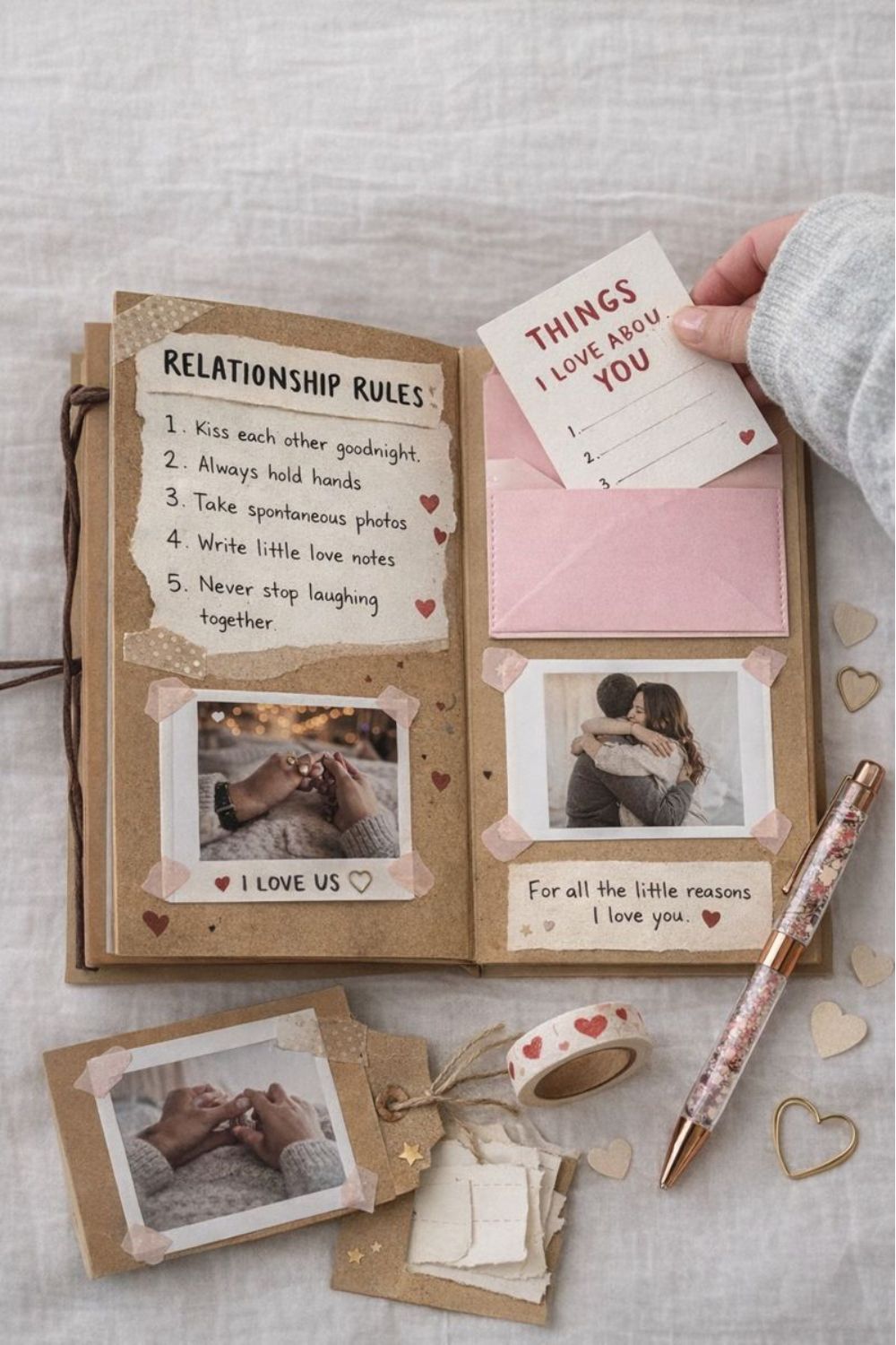 This Relationship Timeline Mini Book Turned Our Memories Into a ...
