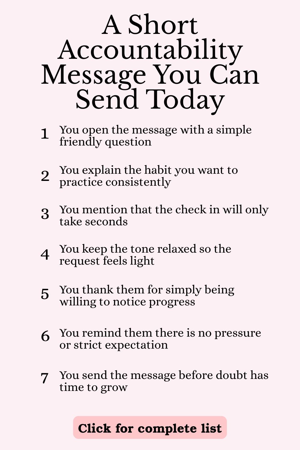 Accountability Buddy Message: A 5-Minute Script That Helps You Actually ...